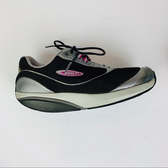 MBT | Shoes | Mbt Rocker Shoes 75 Black Silver 402203 Lace | Poshmark